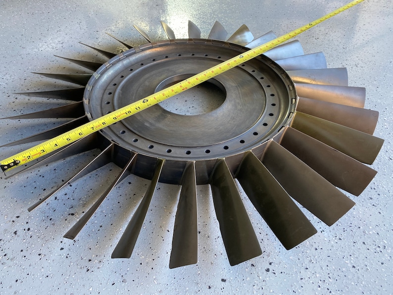 B-52 Stratofortress Titanium Jet Engine Disk. Boeing Table - Etsy