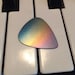 100% Titanium Guitar Pick. Metal USA Silver Brass Copper Custom ...