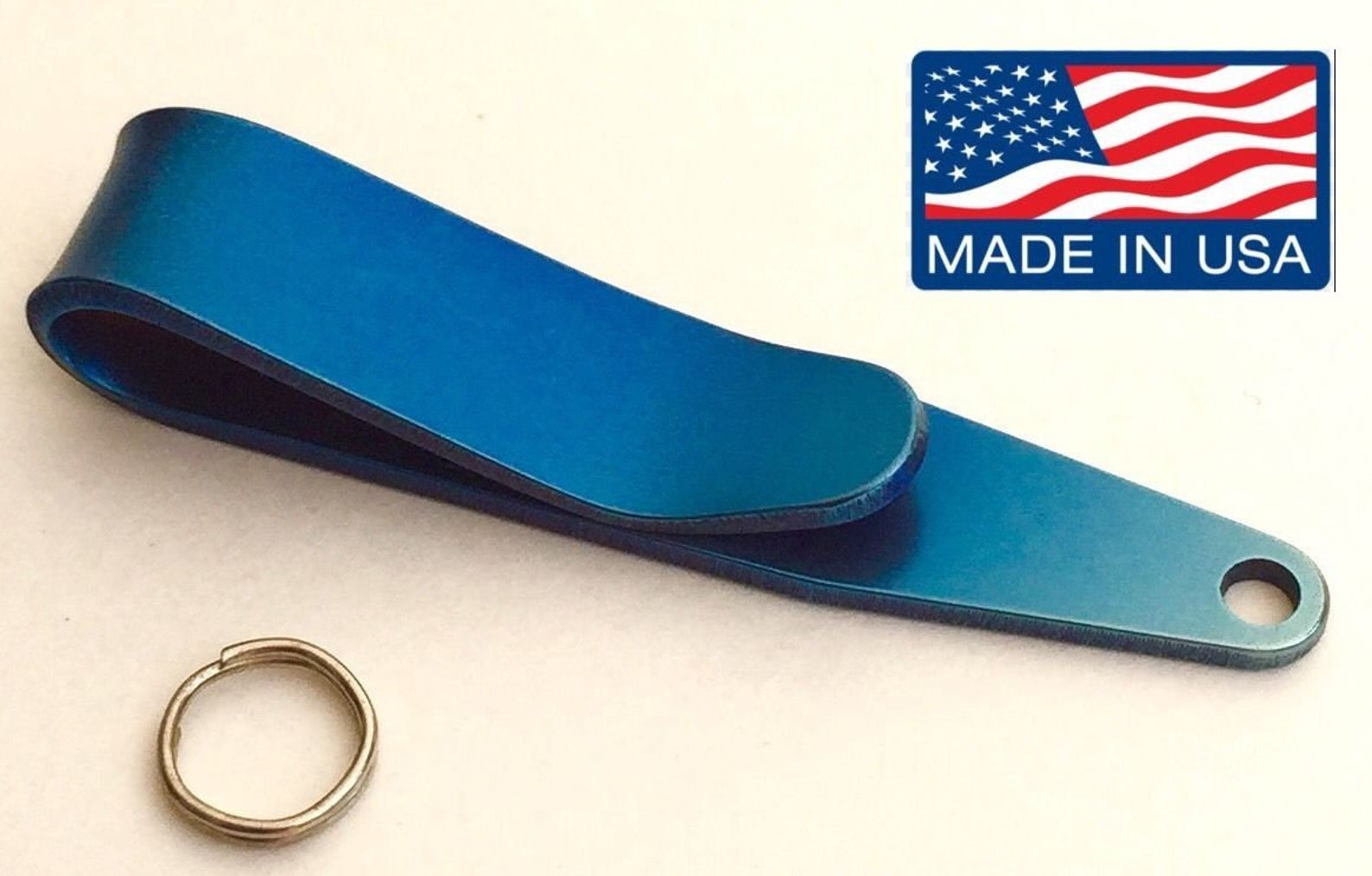 Titanium Pocket Suspension EDC Clip. Lanyard Keys Camera Knife - Etsy