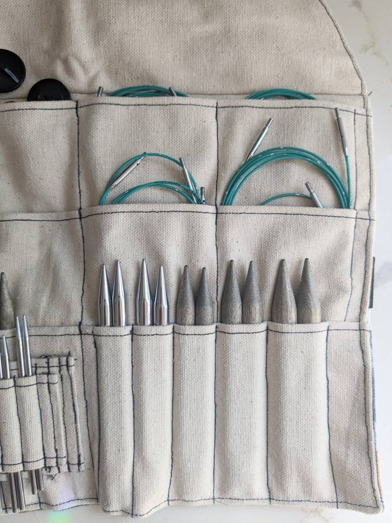 Knitting Needle Case Sewing Pattern or Tutorial Photos and - Etsy