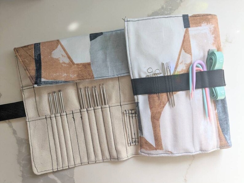 Knitting Needle Case Sewing Pattern or Tutorial Photos and - Etsy