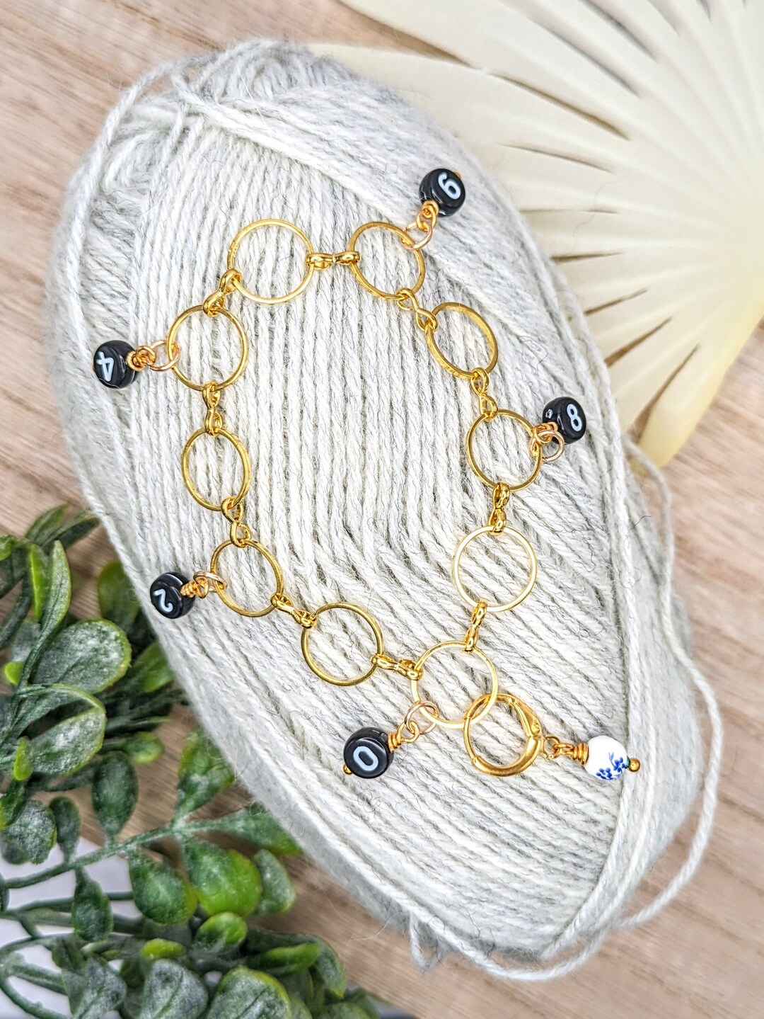 Row Counter Chain Loop - Even Numbers : Knitting & Crochet Notions - Etsy
