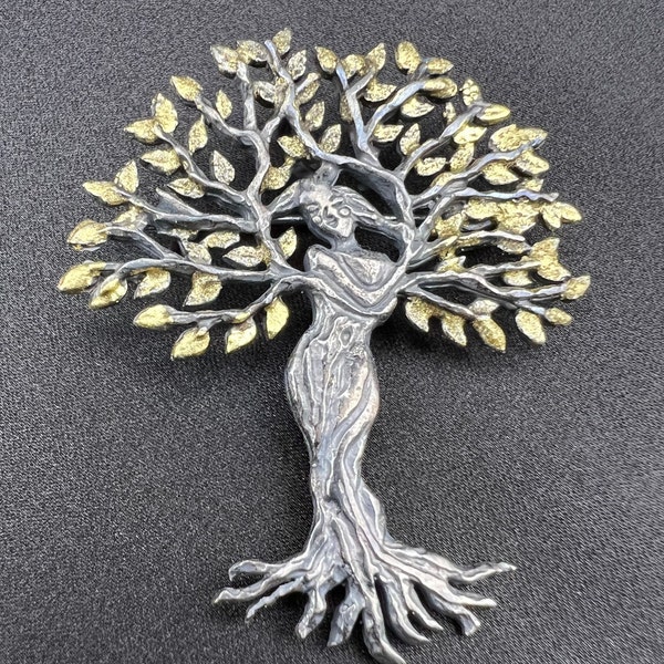 Tree of Life Brooch - Etsy
