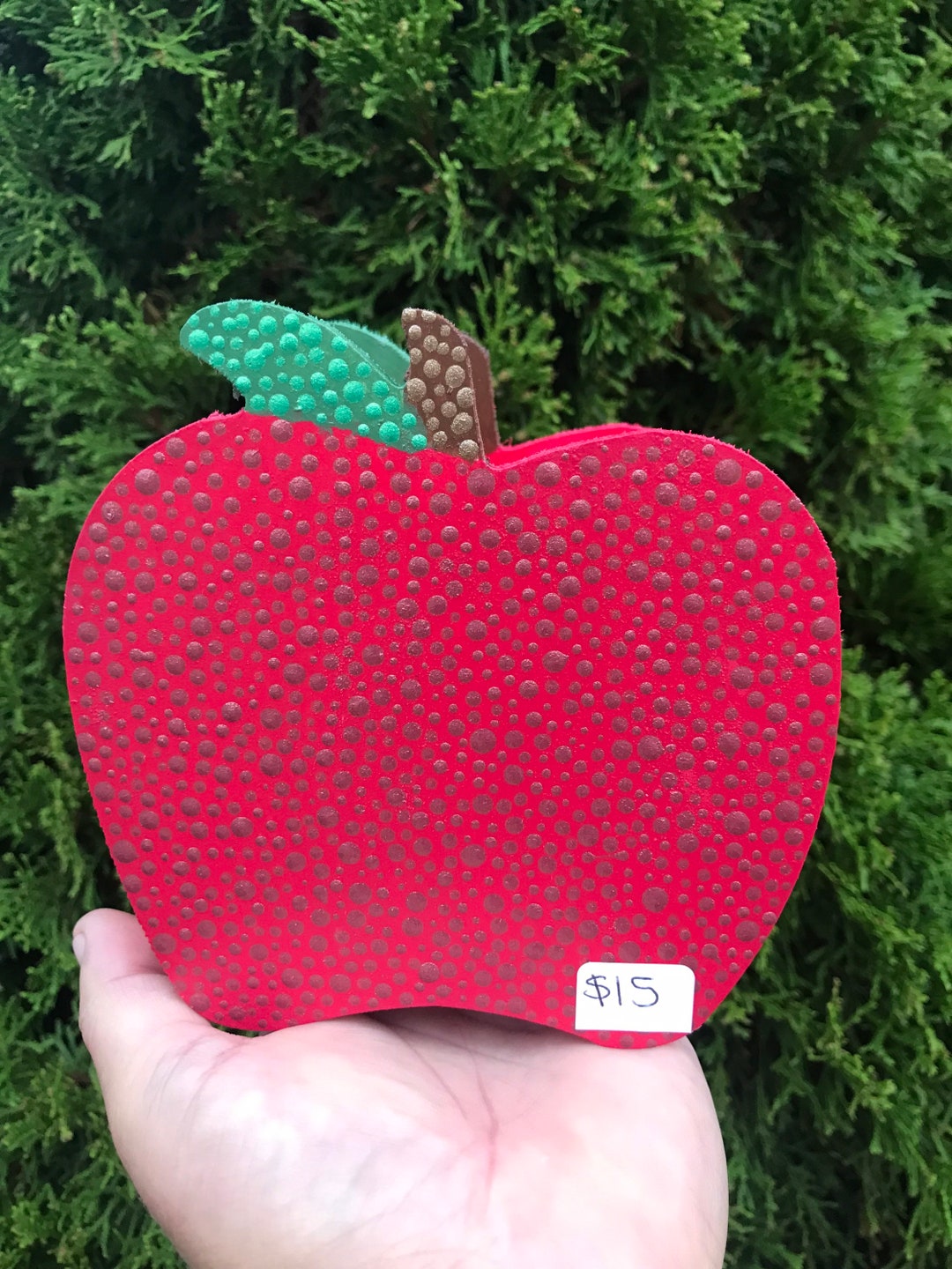 Mini Dotted Apple Fall Table Decor Pencil/plastic Utensils - Etsy