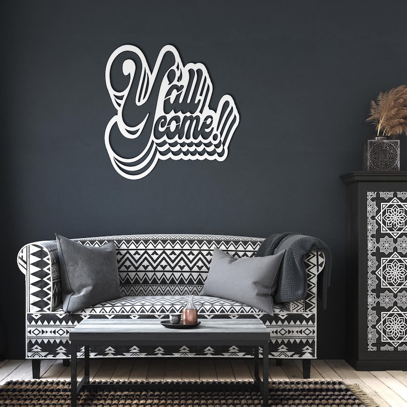 Billy Strings Wall Decor Gift | Y'all Come | Music Lover Wall Hangings ...