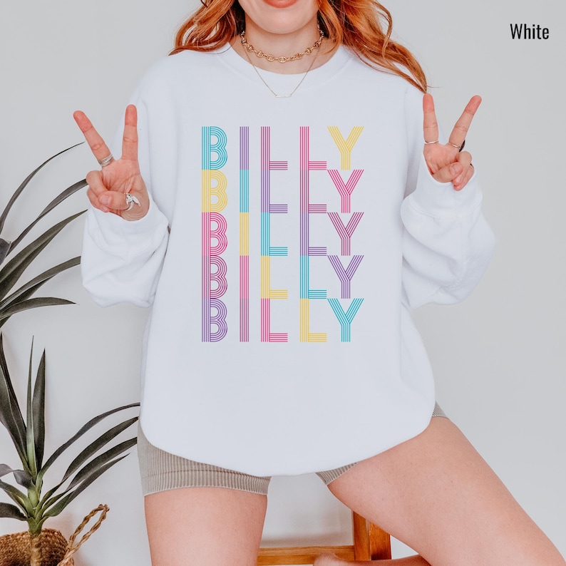 Billy Strings Graphic Sweatshirt | Retro Unisex Bluegrass Crewneck ...