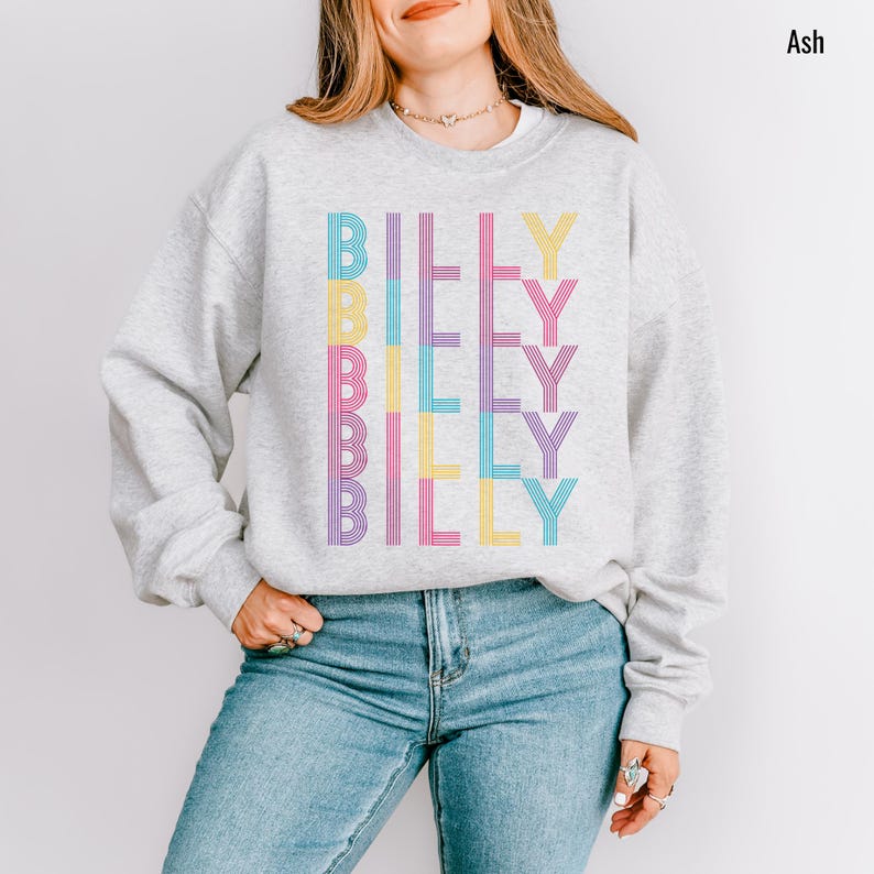 Billy Strings Graphic Sweatshirt | Retro Unisex Bluegrass Crewneck ...