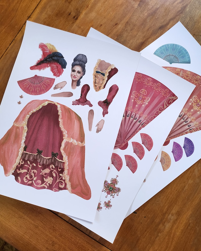 Paper Doll Articulated Digital Printable / Kit Diy / - Etsy