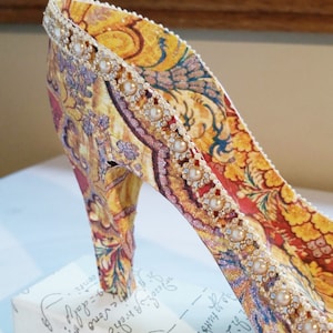 Paper High Heel Shoe Printable Digital Download / Versailles Heel ...
