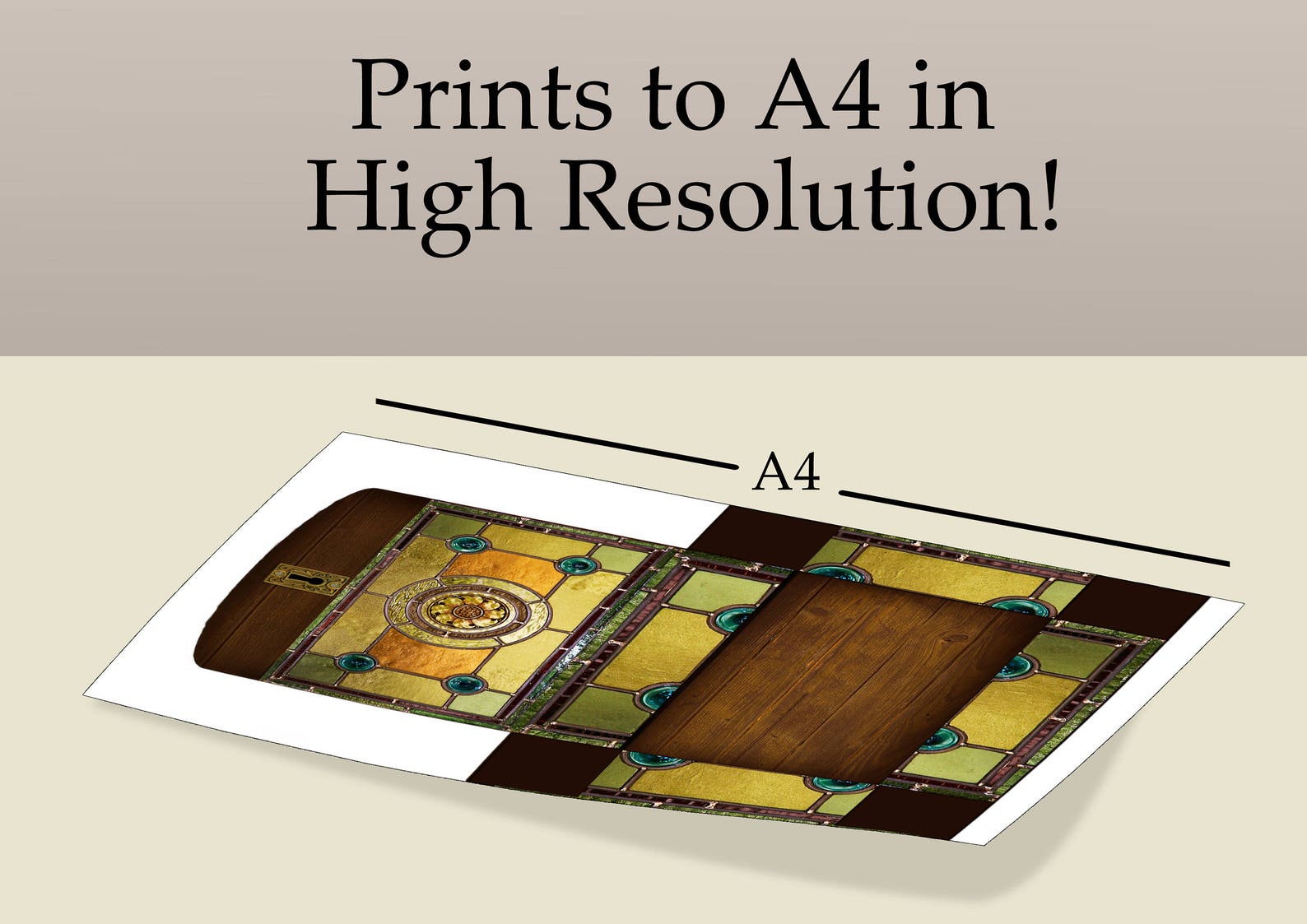 Printable Gift Box Digital Download / Leadlight / Chocolate Box ...