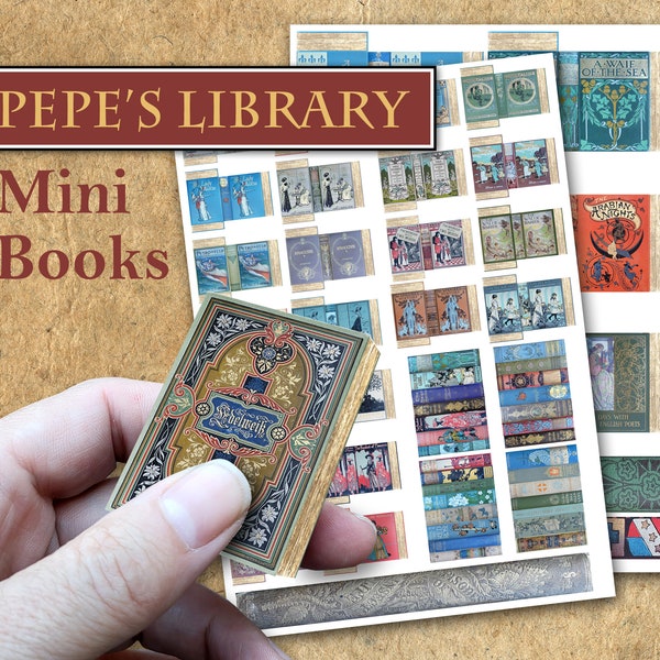 Mini Books - Etsy