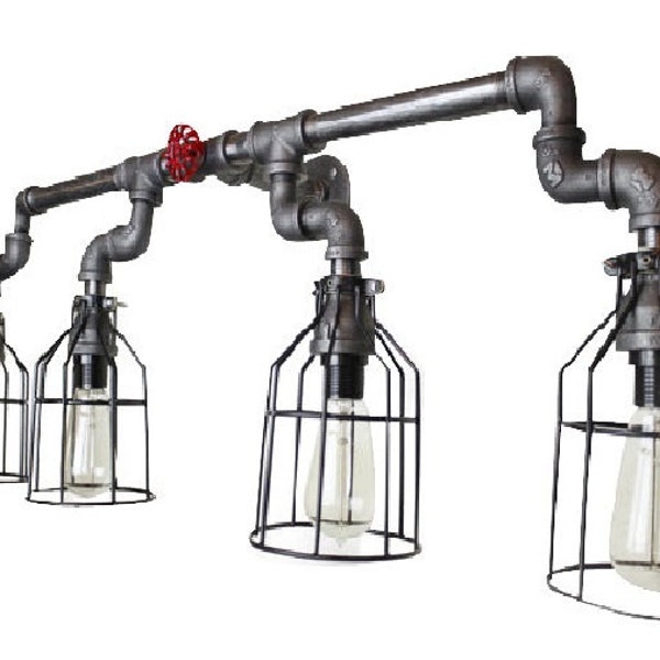 Black Vanity Light Above Mirror - Etsy