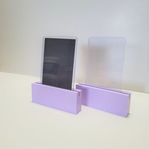 Photocard Stand, Toploader Display, Set of 2 - Etsy