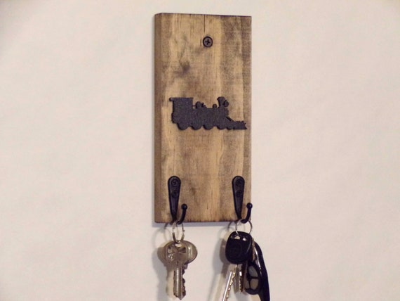 Train Key Holder Gift for Railroad Conductor Locomotive | Etsy