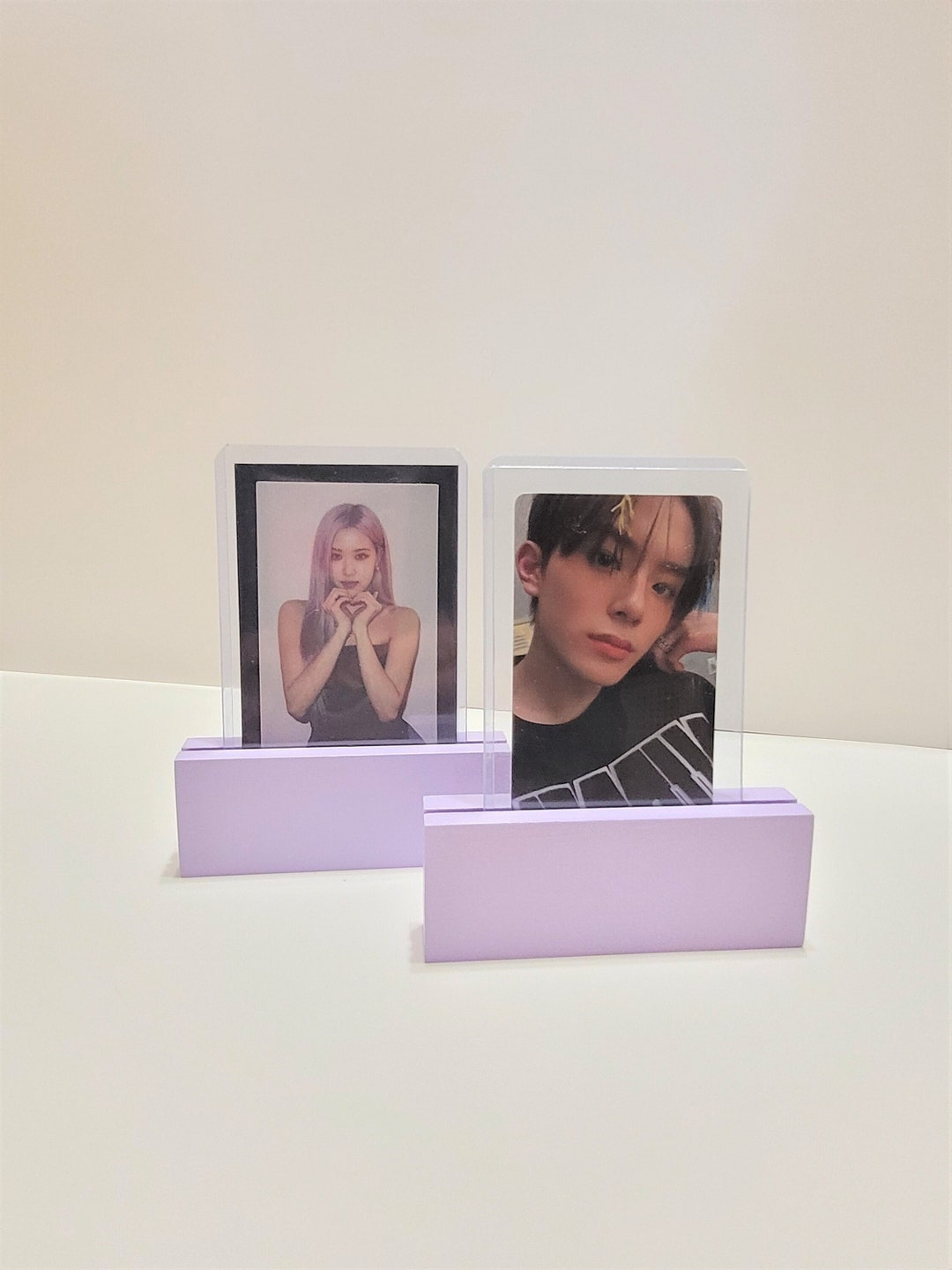 Photocard Stand, Toploader Display, Set of 2 - Etsy