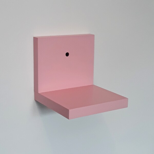 Pink Wall Floating Shelf - Etsy