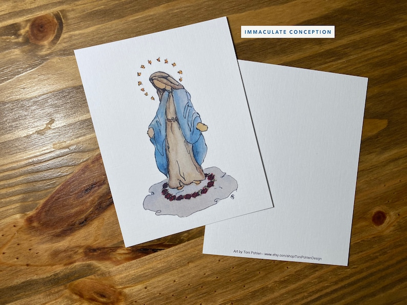 Marian Notecards - Etsy