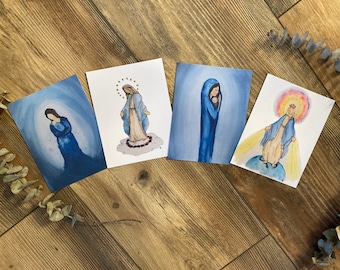Catholic All Occasion Cards Variety Set, Boxed Set of 8 A2 Notecards ...