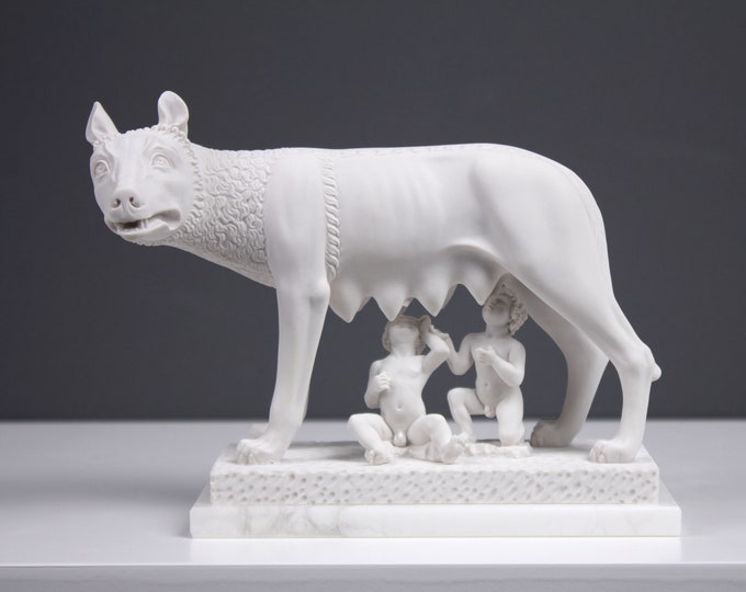 Capitoline Rome Wolf Statue Romulus and Remus With She-wolf Animal ...