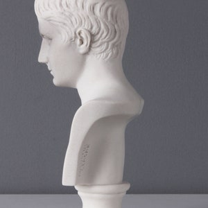 Octavian Statue - Young Augustus Bust - Roman Emperor Sculpture - MADE ...