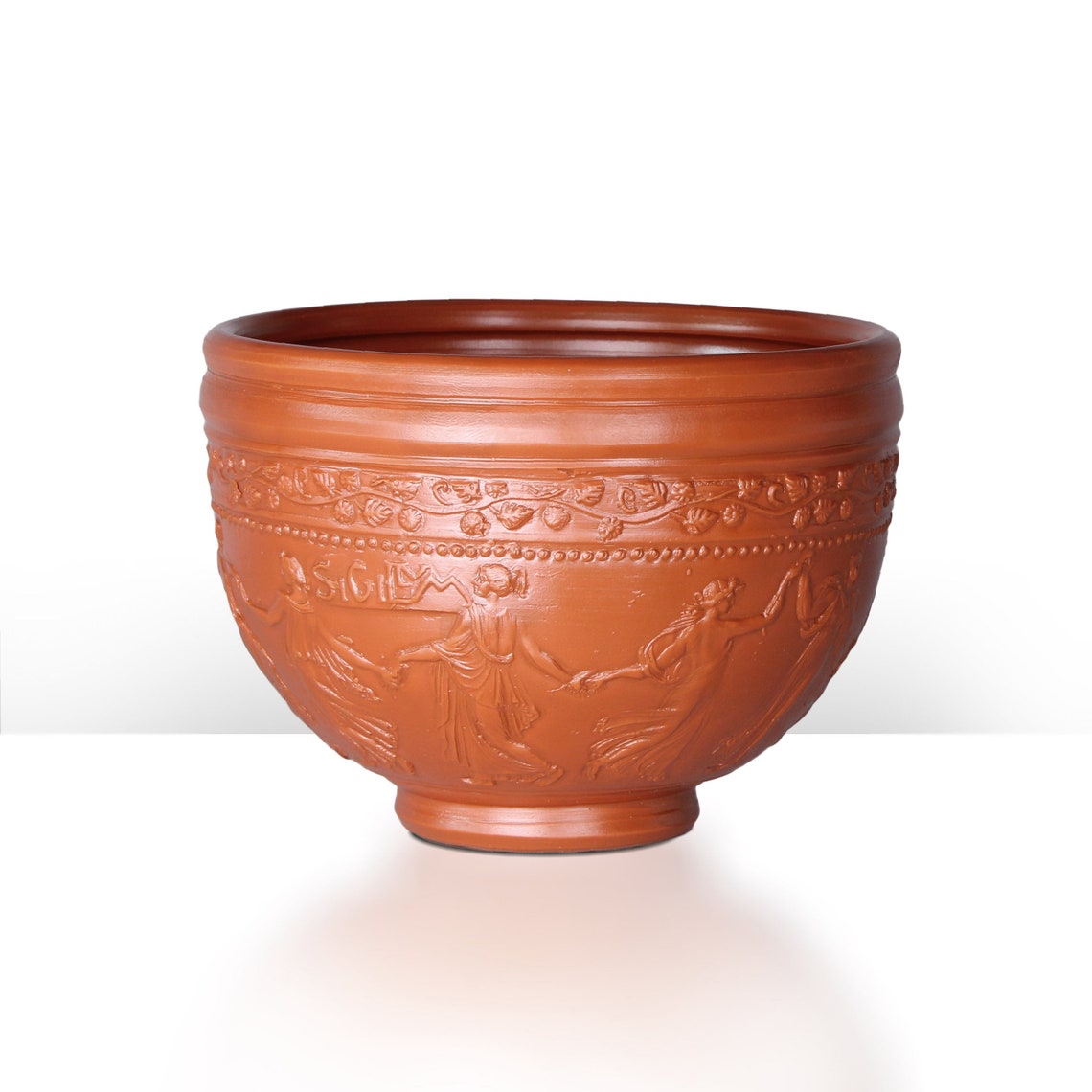 Roman Terra Sigillata Bowl With Dancing Scene Roman Pottery | Etsy