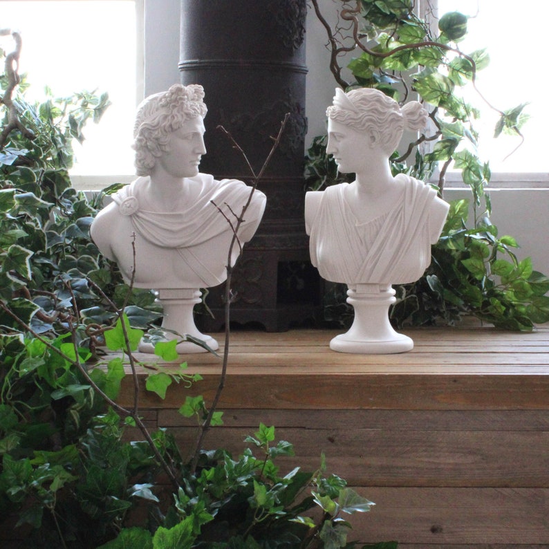 Apollo Bust Sculpture Greek Statue of Apollo Belvedere - Etsy