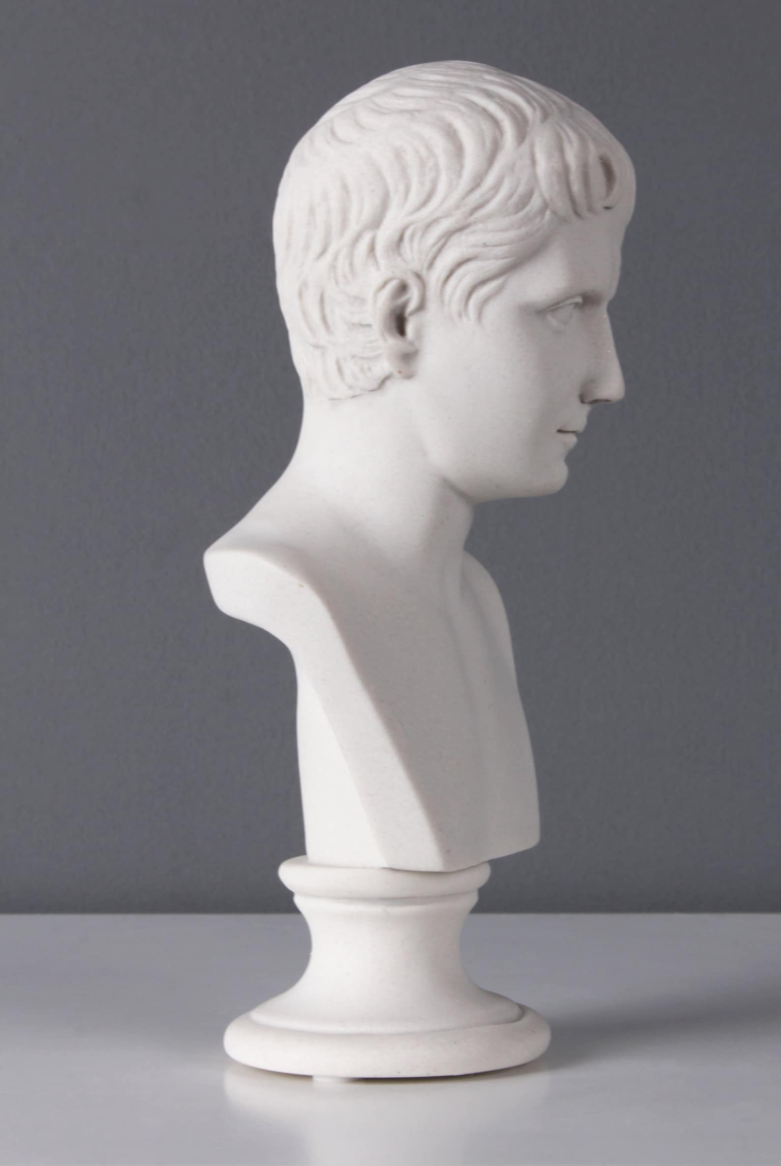 Octavian Statue - Young Augustus Bust - Roman Emperor Sculpture - MADE ...