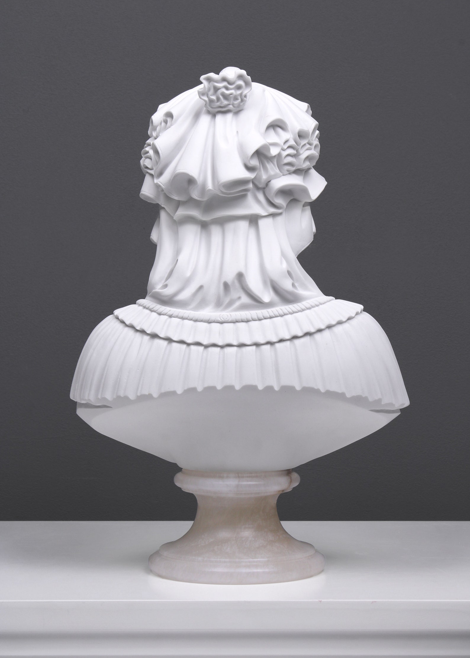 Veiled Maiden Bust Sculpture veiled Lady as Madonna Di Lippi - Etsy