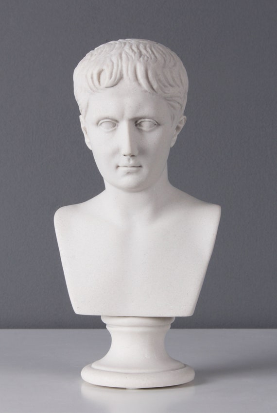 Octavian Statue Bronze Statue Of The Roman Emperor Augustus Caesar