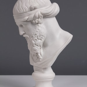 Plato Bust Sculpture Small - Platon Greek Philosopher Statue - Gifts ...