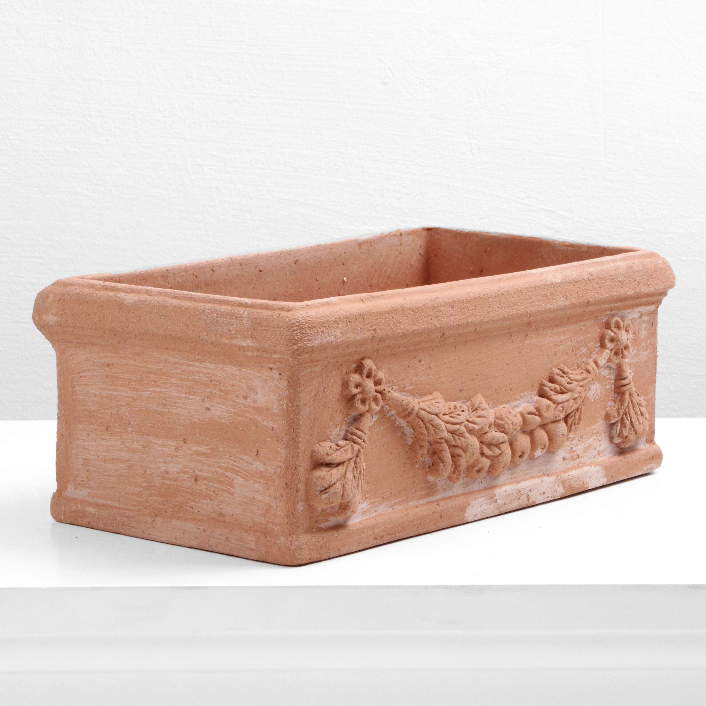Small Rectangle Terracotta Planter Gardening Planter Pot - Etsy