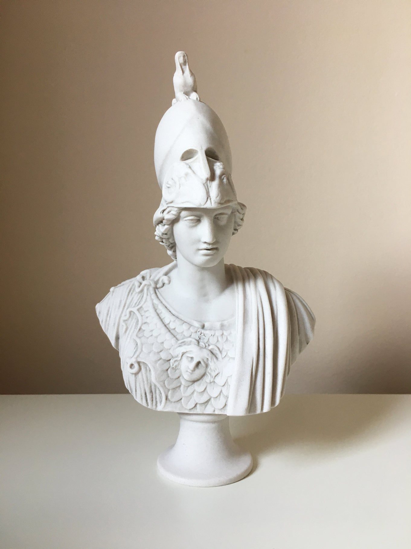 Athena Bust Sculpture Goddess Statue of Wisdom Roman Greek | Etsy