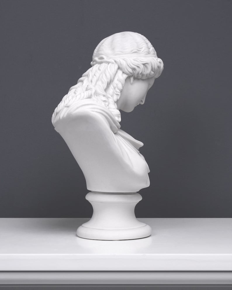 Eirene Statue - Greek Goddess of Peace Bust Sculpture - Roman Statue of ...
