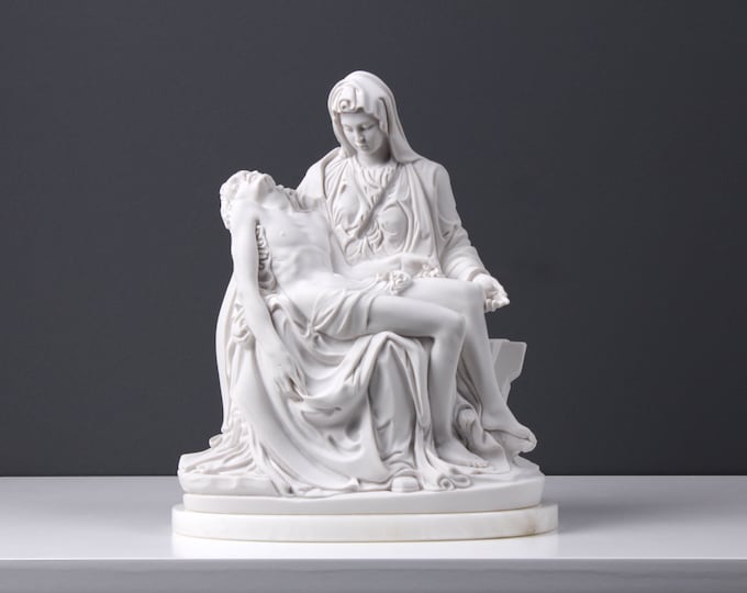 Pieta Statue by Michelangelo Christian Gift Religious Statues in Bonded ...