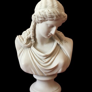 Eirene Statue Greek Goddess of Peace Bust Sculpture Roman | Etsy