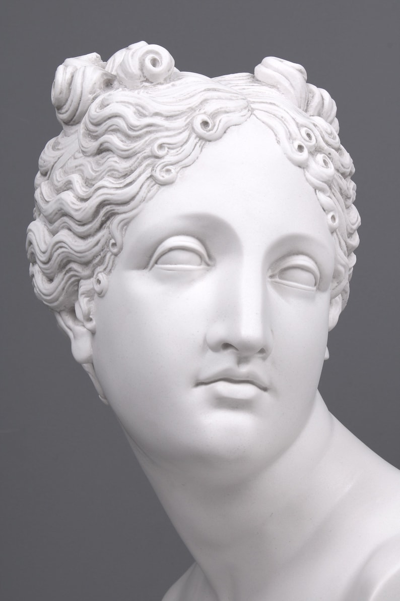 Venus / Aphrodite Bust Sculpture Large Greek Goddess Statue - Etsy