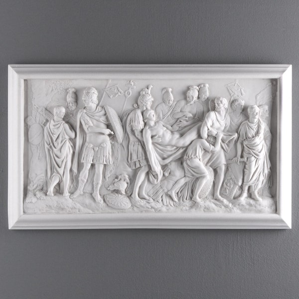 Plaster Sculpture Wall Art Roman - Etsy