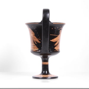 Ancient Greek Kantharos Replica - Red-figure Vase With Demeter and ...
