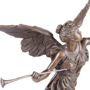 Winged Goddess of Victory Bronze Statue (hot Cast Bronze) - Winged ...