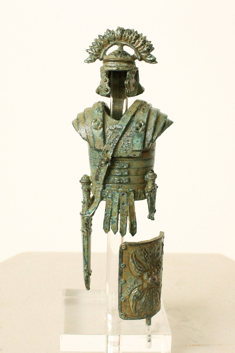 Roman Armor Statue Small Military Sculpture Reproduction - Etsy