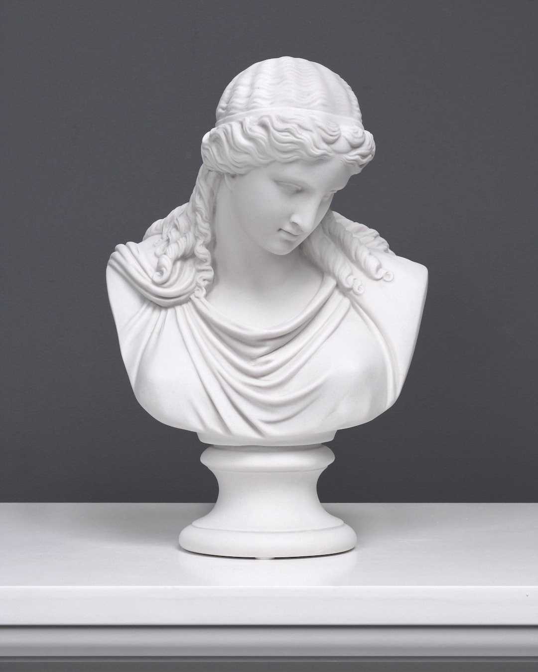 Eirene Statue - Greek Goddess of Peace Bust Sculpture - Roman Statue of ...