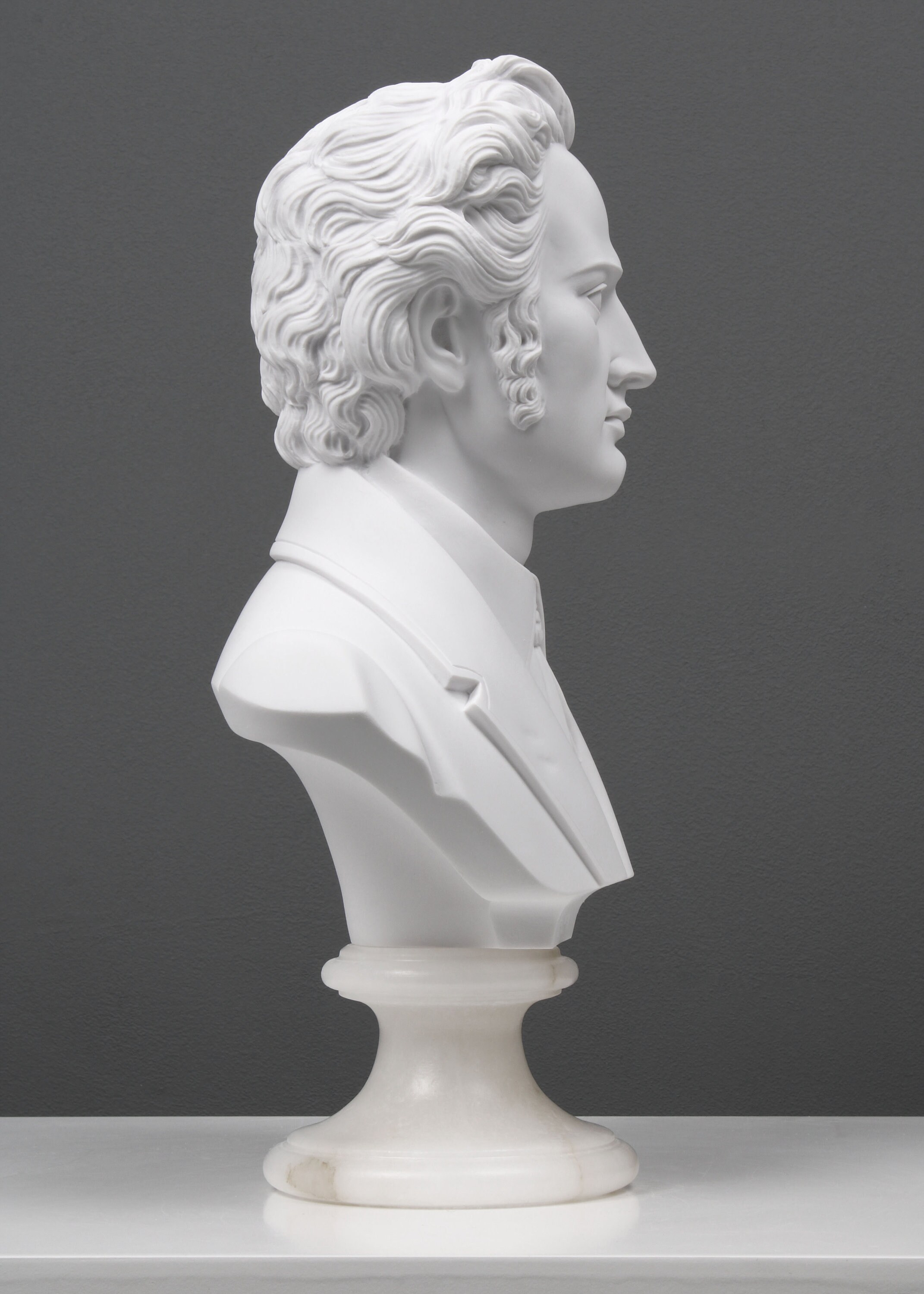 Chopin Bust Sculpture Famous Musician Bust Marble Handmade - Etsy