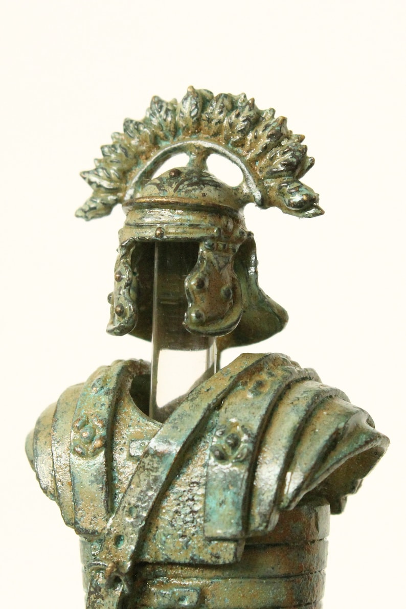 Roman Armor Statue Small Military Sculpture Reproduction - Etsy