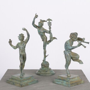 Roman Statue the Dancing Faun of Pompeii Figurine Ancient - Etsy