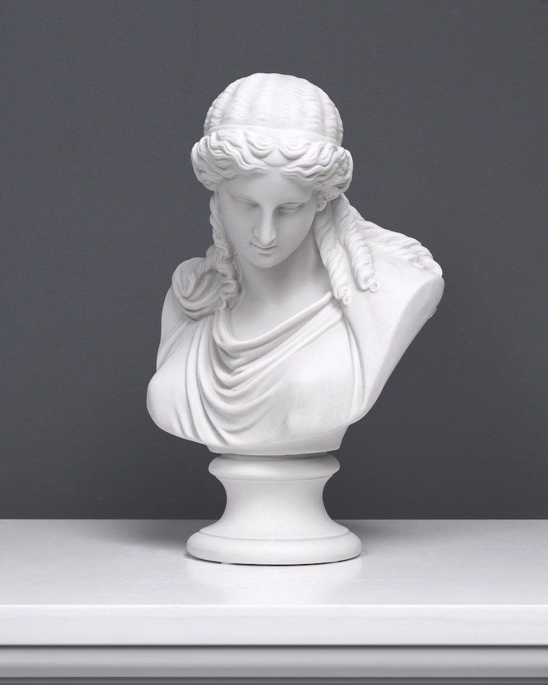 Eirene Statue Greek Goddess of Peace Bust Sculpture Roman - Etsy