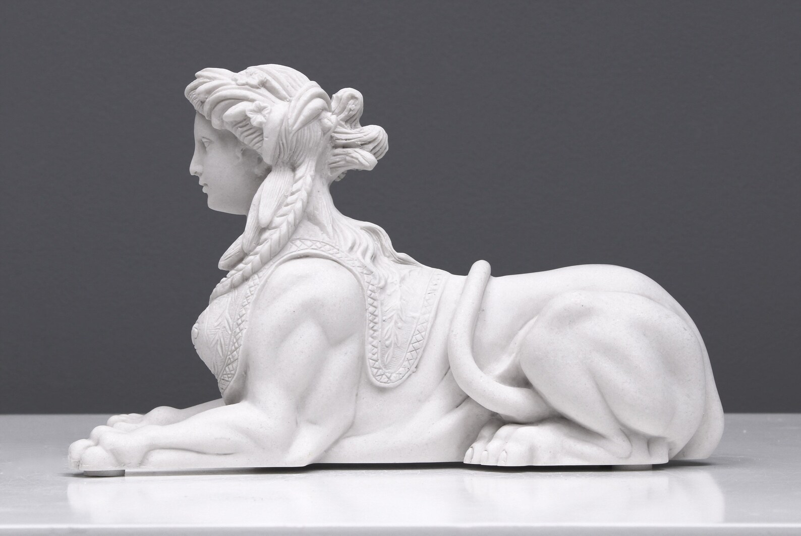 Sphinx Statue Greek Sculpture Mythologycal Woman Egyptian - Etsy