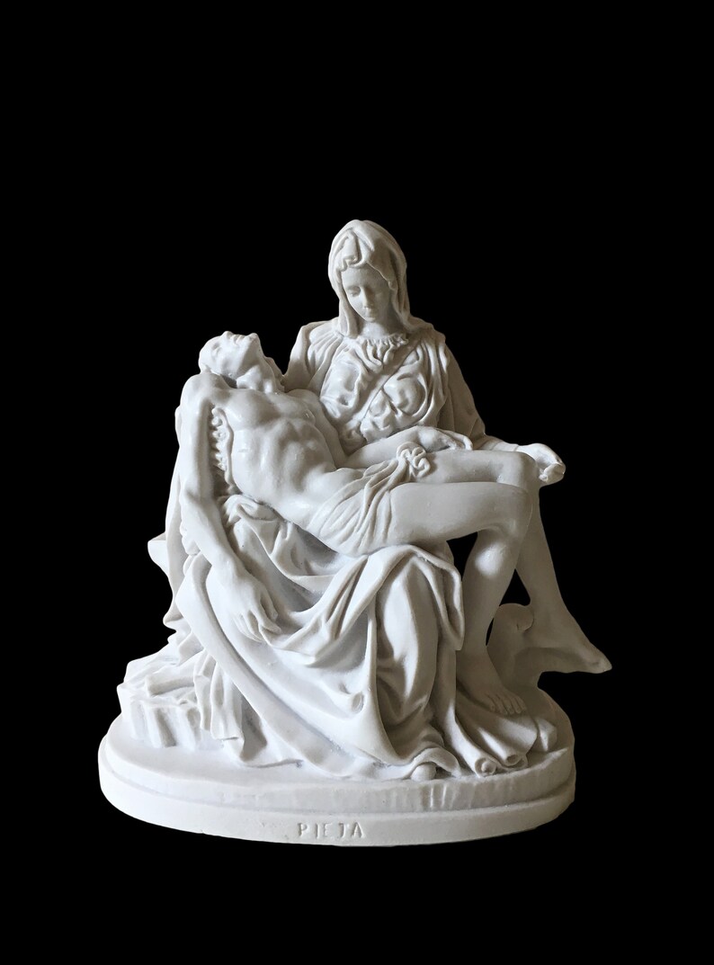 Pieta Statue by Michelangelo Christian Gift Religious | Etsy