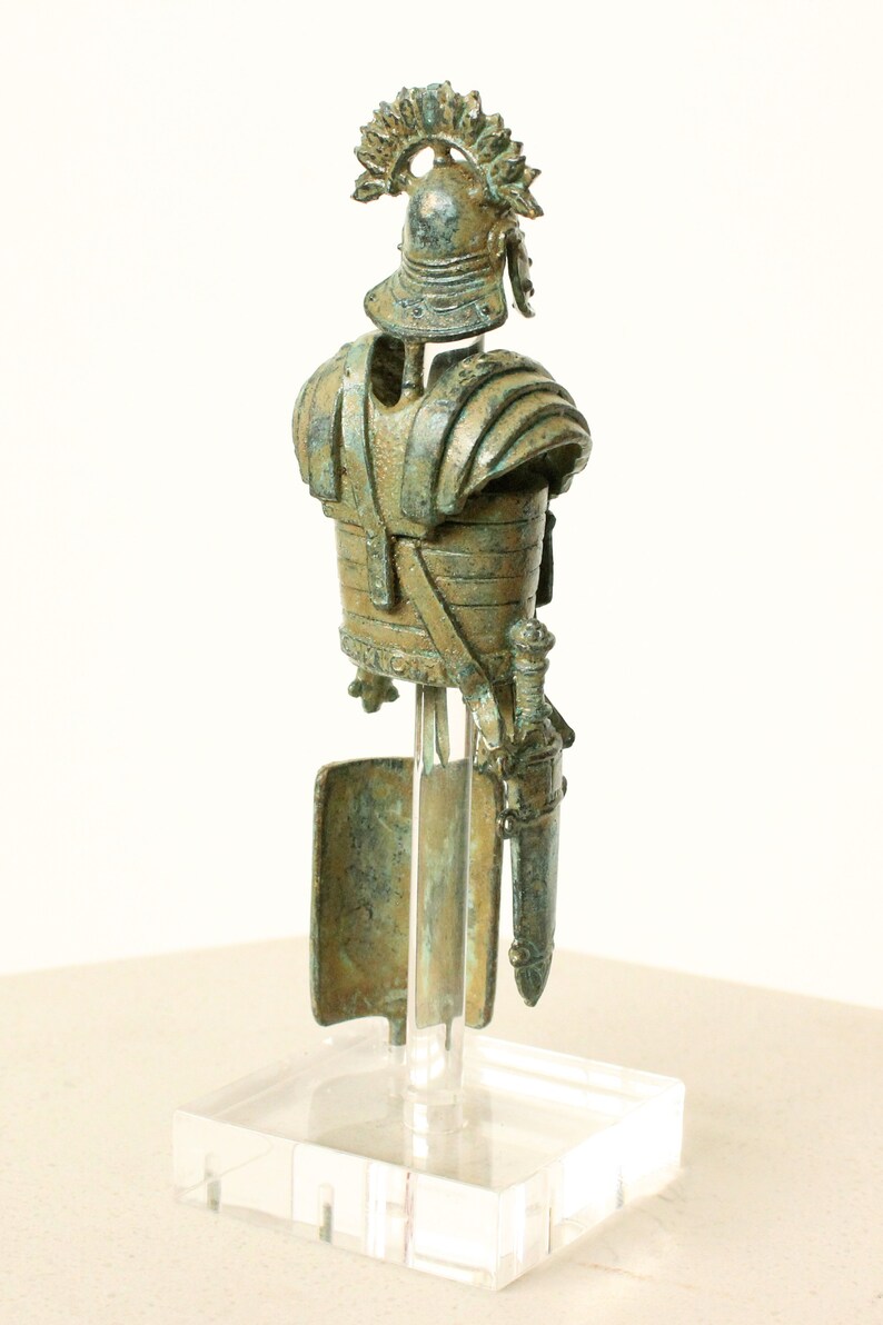 Roman Armor Statue Small Military Sculpture Reproduction - Etsy