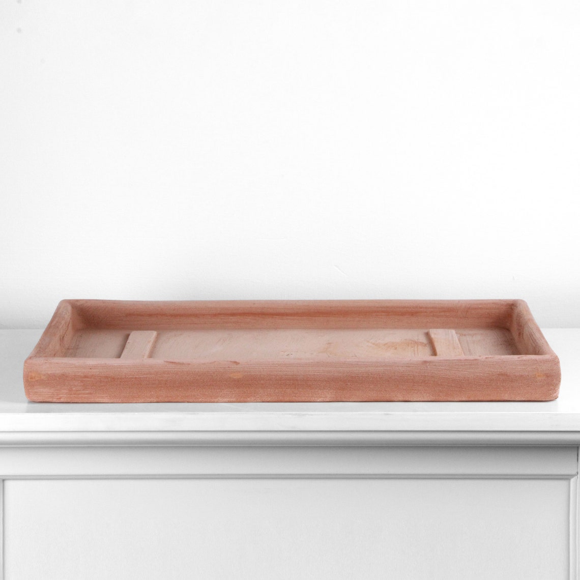 Large Rectangle Terracotta Saucer Ceramic Pot Accessory - Etsy