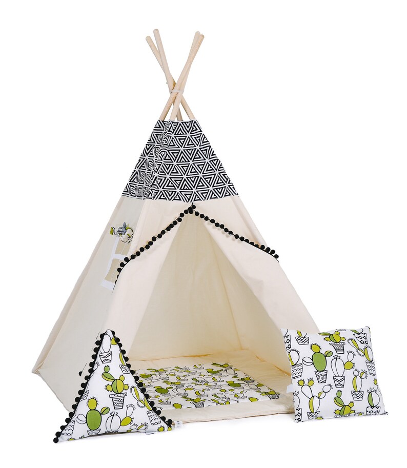RAINBOW KIDS Wunderschönes Kinder Teepee Tipi Zelt Set für | Etsy.de